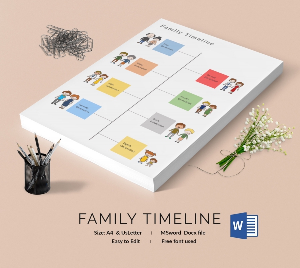 47+ Blank Timeline Templates - PSD, DOC, PDF