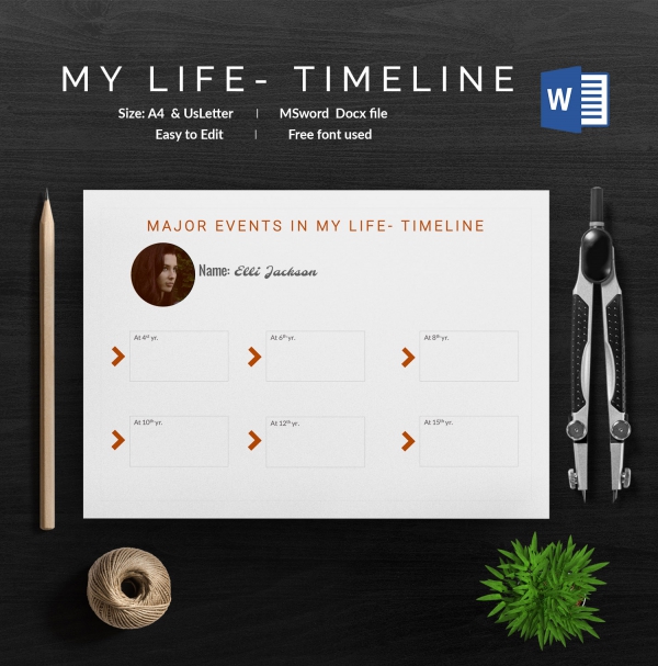 47+ Blank Timeline Templates - PSD, DOC, PDF