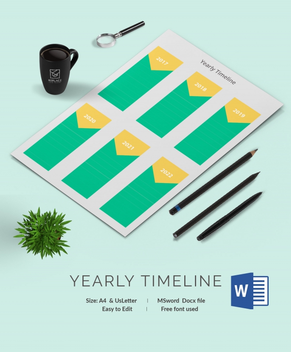 47+ Blank Timeline Templates - PSD, DOC, PDF