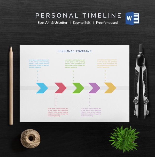 20+ Personal Timeline Templates - DOC, PDF