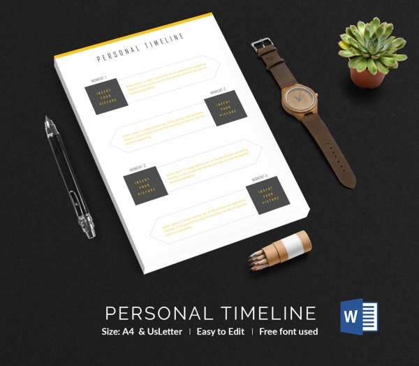 20+ Personal Timeline Templates - DOC, PDF