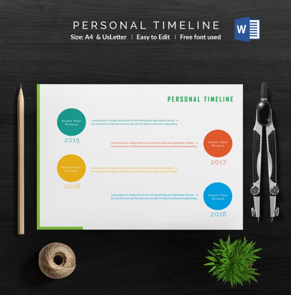 20+ Personal Timeline Templates - DOC, PDF