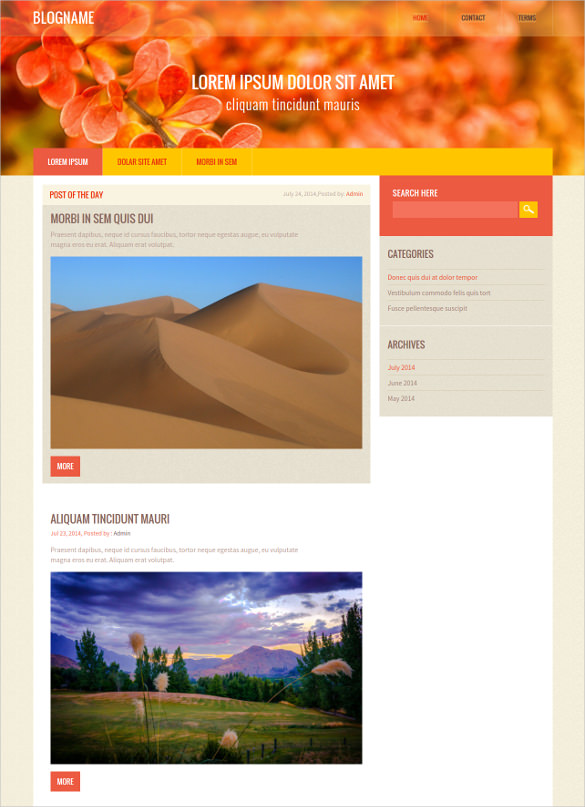 32+ Blogger Mobile Themes & Templates