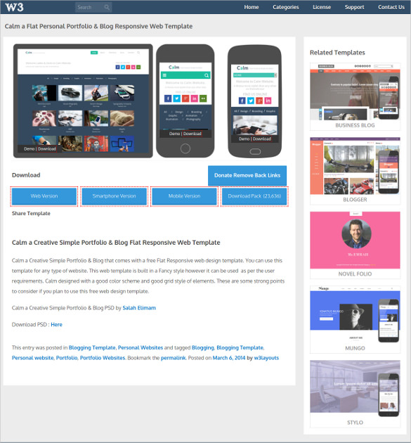 32+ Blogger Mobile Themes & Templates