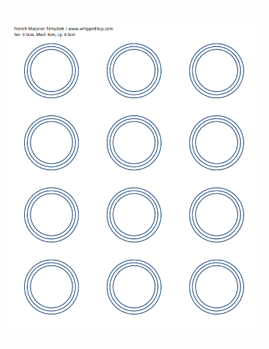 11+ Printable Macaron Templates - PDF, DOC