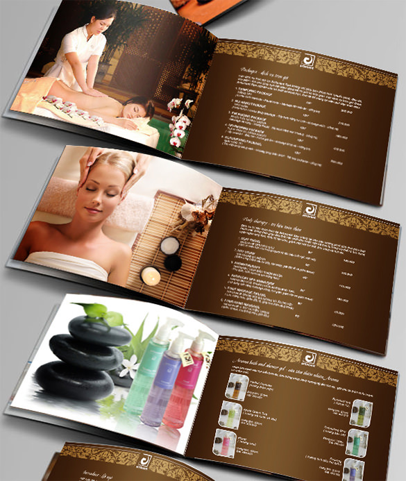 28 Amazing Spa Brochure Template Designs