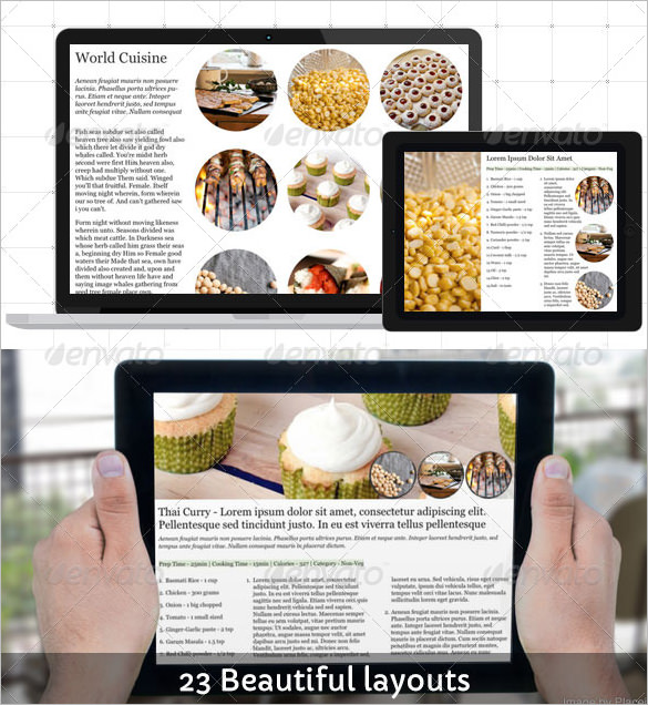 46+ Cookbook Templates in PSD | AI | Vector EPS | InDesign | Publisher