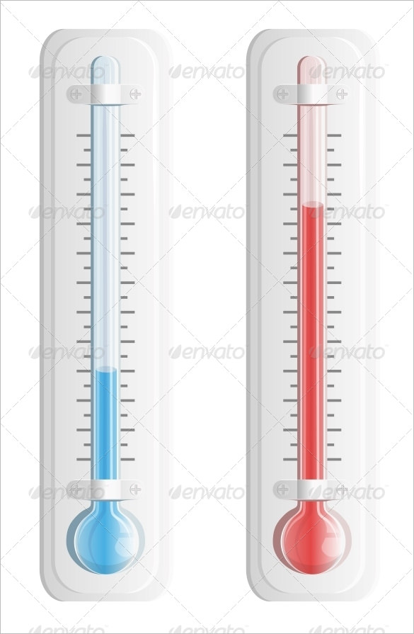 25+ Awesome Thermometer Templates & Designs - PSD, PDF, Word, Excel ...