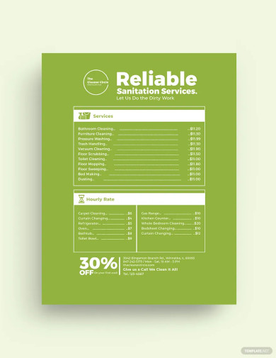 Free 40+ Price List Templates, DOC, PDF, Excel, PSD