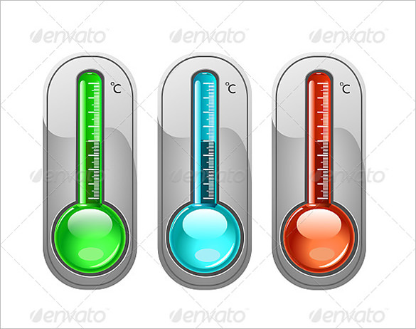 25+ Awesome Thermometer Templates & Designs - PSD, PDF, Word, Excel ...