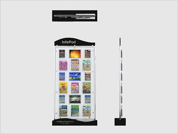 10+ Brochure Holder Template Designs And Ideas