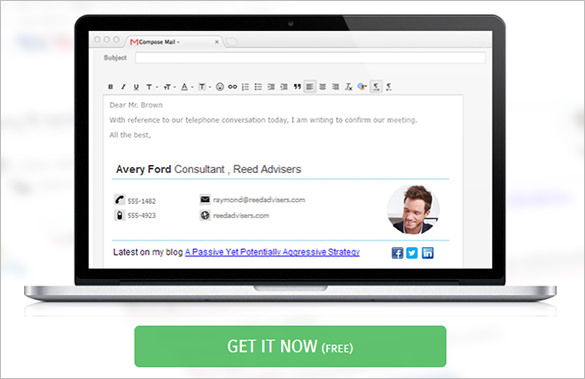 13+ College Student Email Signatures