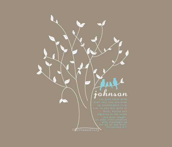 19+ Amazing Family Tree Art Templates & Designs