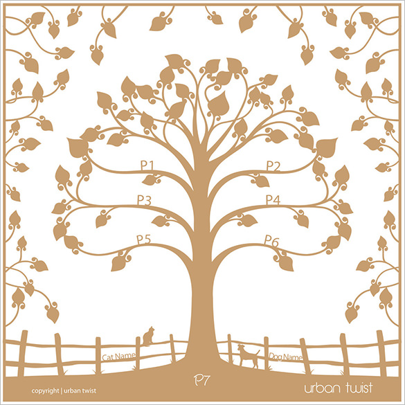 19+ Amazing Family Tree Art Templates & Designs