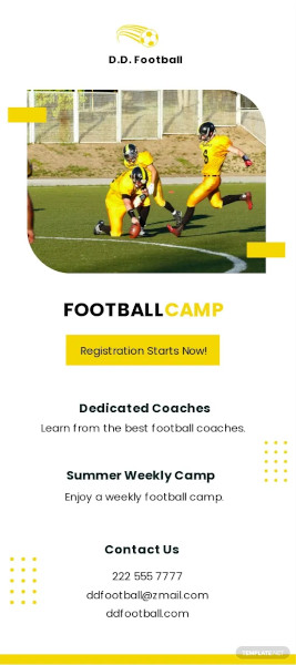 33+ Printable Football Templates