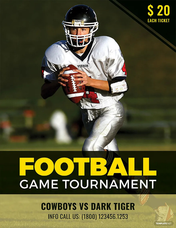 33+ Printable Football Templates