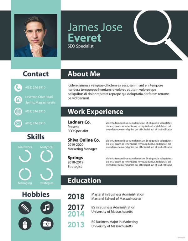 11+ SEO Resume Templates - DOC, PDF