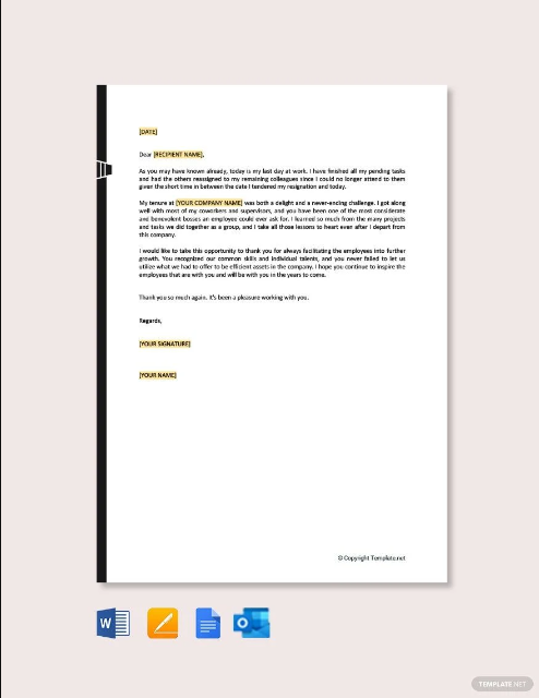Thank You Letter to Boss - 9+ Free Word, Excel, PDF Format Download!