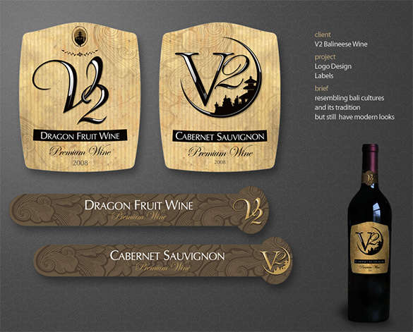 35 Wine Label Templates