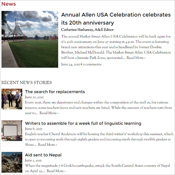 School Newspaper Templates - 11+ Free EPS Documents Download!