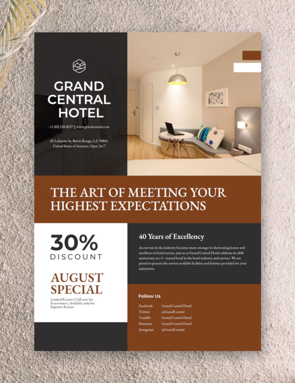 27 Popular PSD Promotional Flyer Templates Free Premium Templates