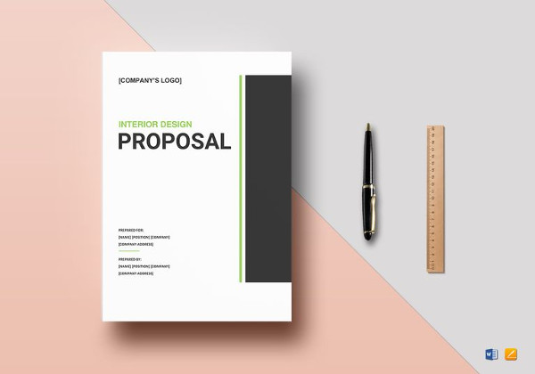 Design Proposal Template 20 Free Word Excel PDF Format Download