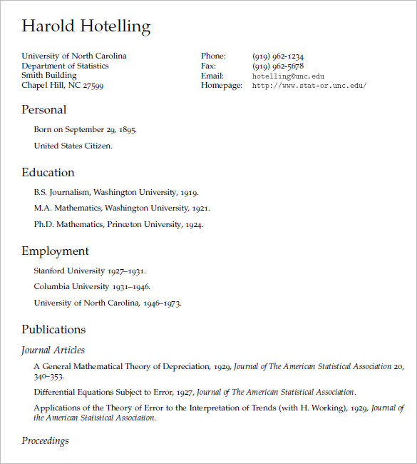 15+ Latex Resume Templates - PDF, DOC