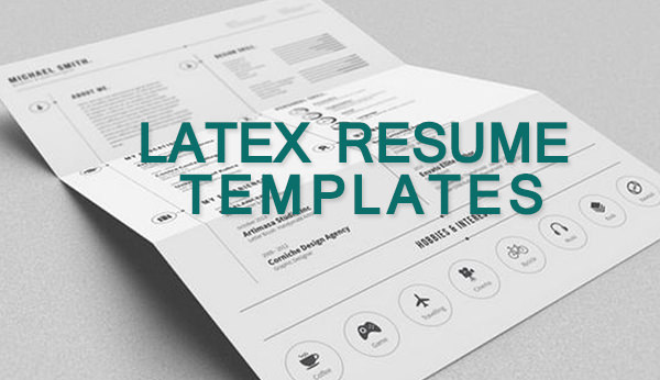 15 Latex Resume Templates PDF DOC