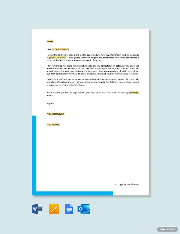 15+ Medical Thank You Letter Templates - DOC, PDF