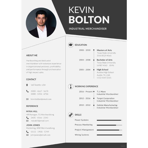 34+ Microsoft Resume Templates - DOC, PDF