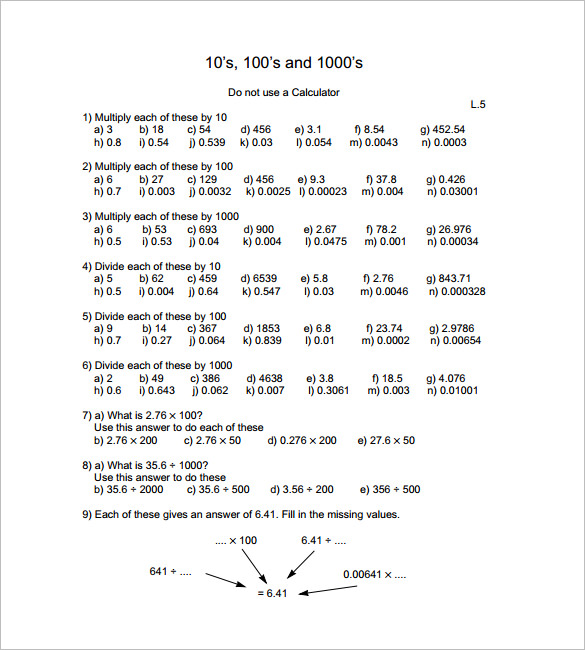 10+ Multiplying Fractions Worksheet Templates - PDF