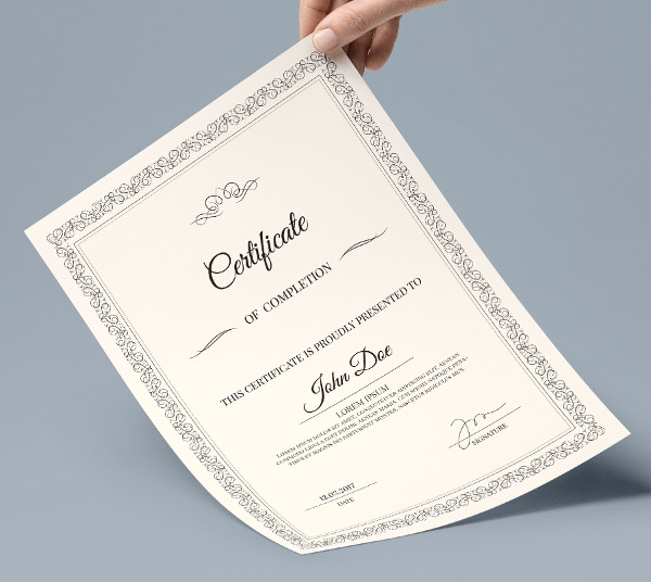 Diploma Certificate Template - 35+ Word, PDF, PSD, EPS, InDesign ...