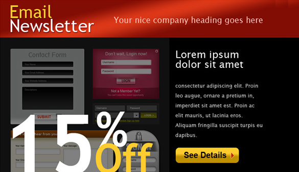 26+ PSD Email Templates & Designs - PSD, PNG, Vector EPS