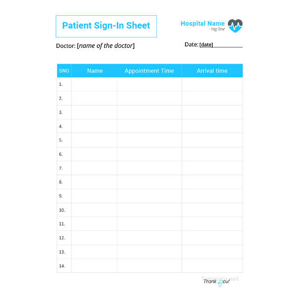 91+ Sign In Sheet Templates - DOC, PDF