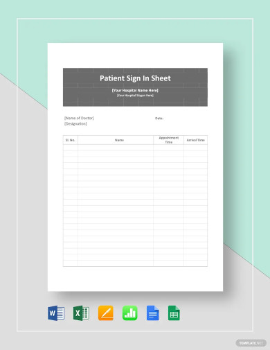 91+ Sign In Sheet Templates - DOC, PDF