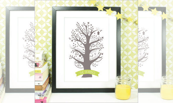 19+ Amazing Family Tree Art Templates & Designs