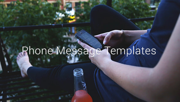 21+ Phone Message Templates - PDF, DOC | Free & Premium Templates