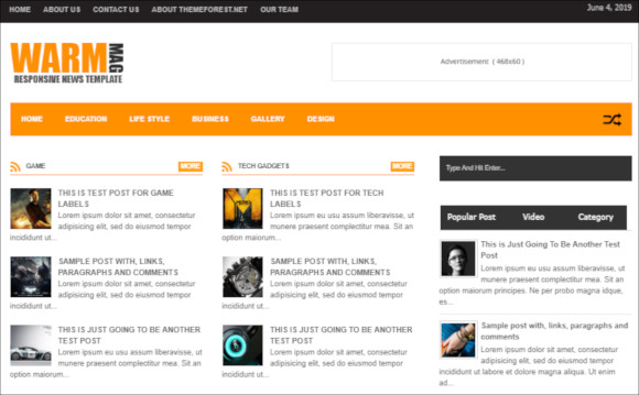32+ Blogger Mobile Themes & Templates