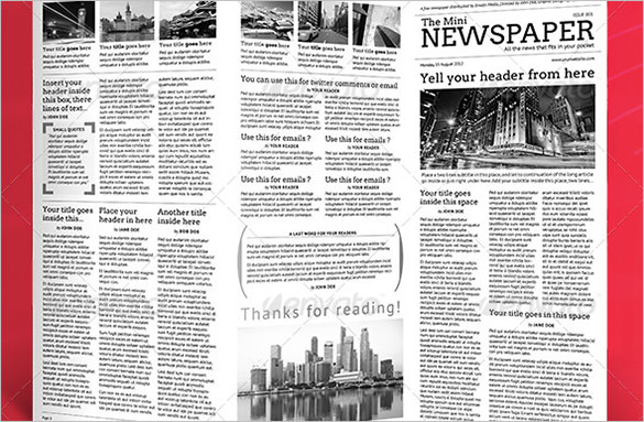 School Newspaper Templates - 11+ Free EPS Documents Download!