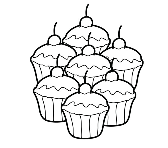 Printable Cupcake Template - 35+ EPS, Word Documents Download