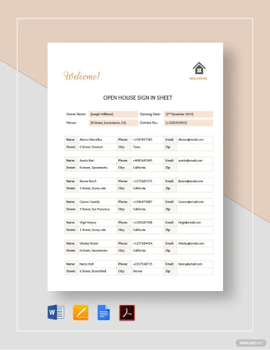 91+ Sign In Sheet Templates - DOC, PDF