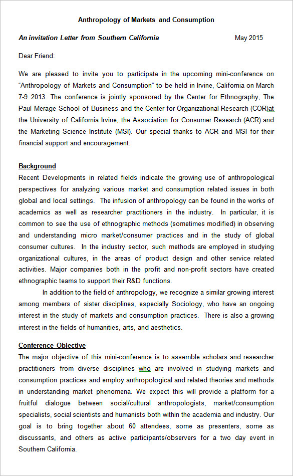 28+ Conference Invitation Templates - PSD, AI, DOC