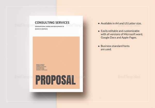 Consulting Proposal Templates - 15+ Free Sample, Example, Format ...