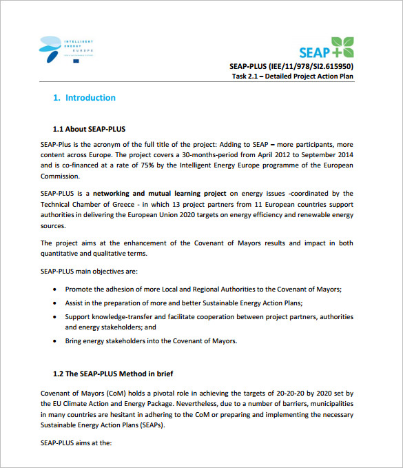 90+ Action Plan Templates - Word, Excel, PDF, Apple Pages