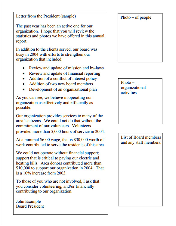 22 End Of Year Report Templates Free Sample Example Format Download 
