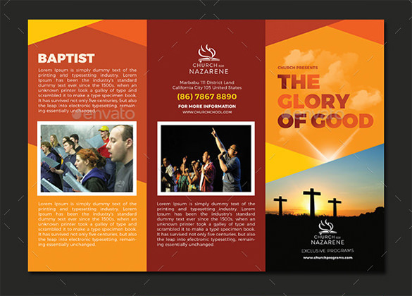 16+ Popular Church Brochure Templates - Ai,Psd, Docs, Pages