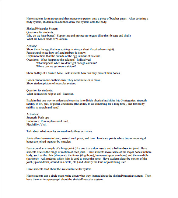 23+ Human Body Templates - DOC, PDF, PPT