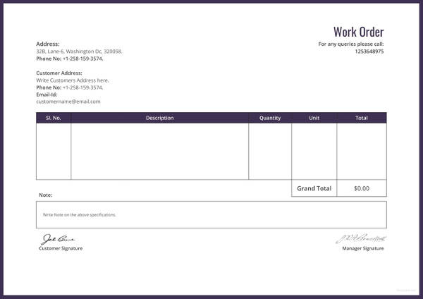 37+ Order Form Templates - PDF, DOC, Excel | Free & Premium Templates