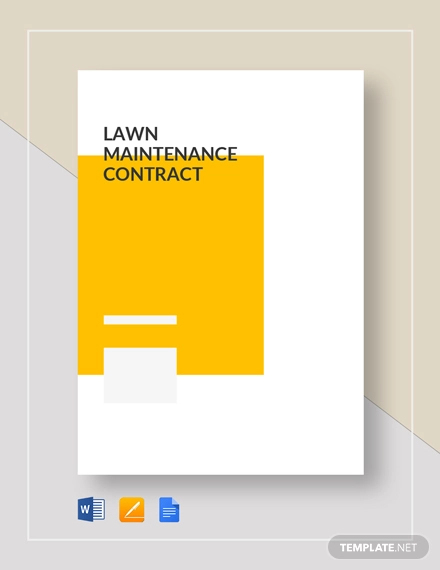 15+ Maintenance Contract Templates - Word, PDF, Apple Pages, Google Docs