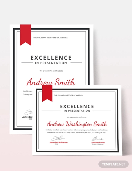 School Certificate Template - 30+ Word, PSD Format Download!